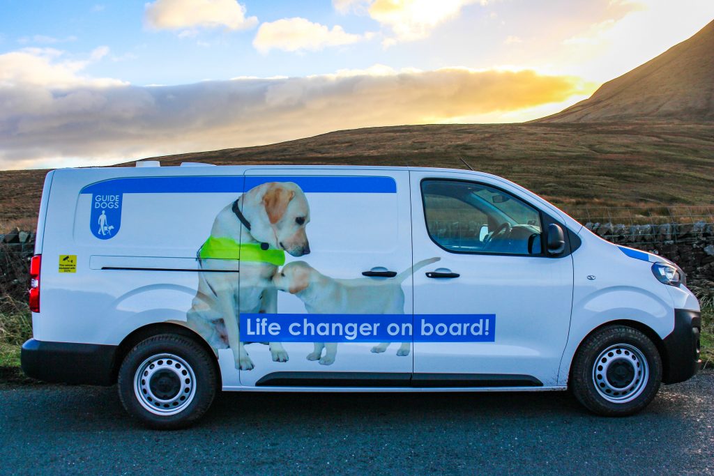 Dog vehicles for Guide Dogs - James Alpe Dog Vehicles